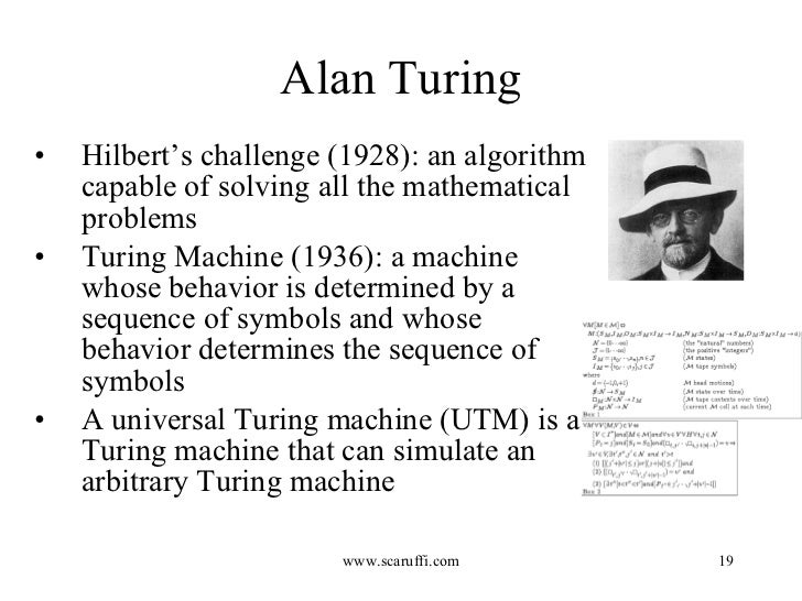 Alan Turing and the Programmable Universe (lite version)