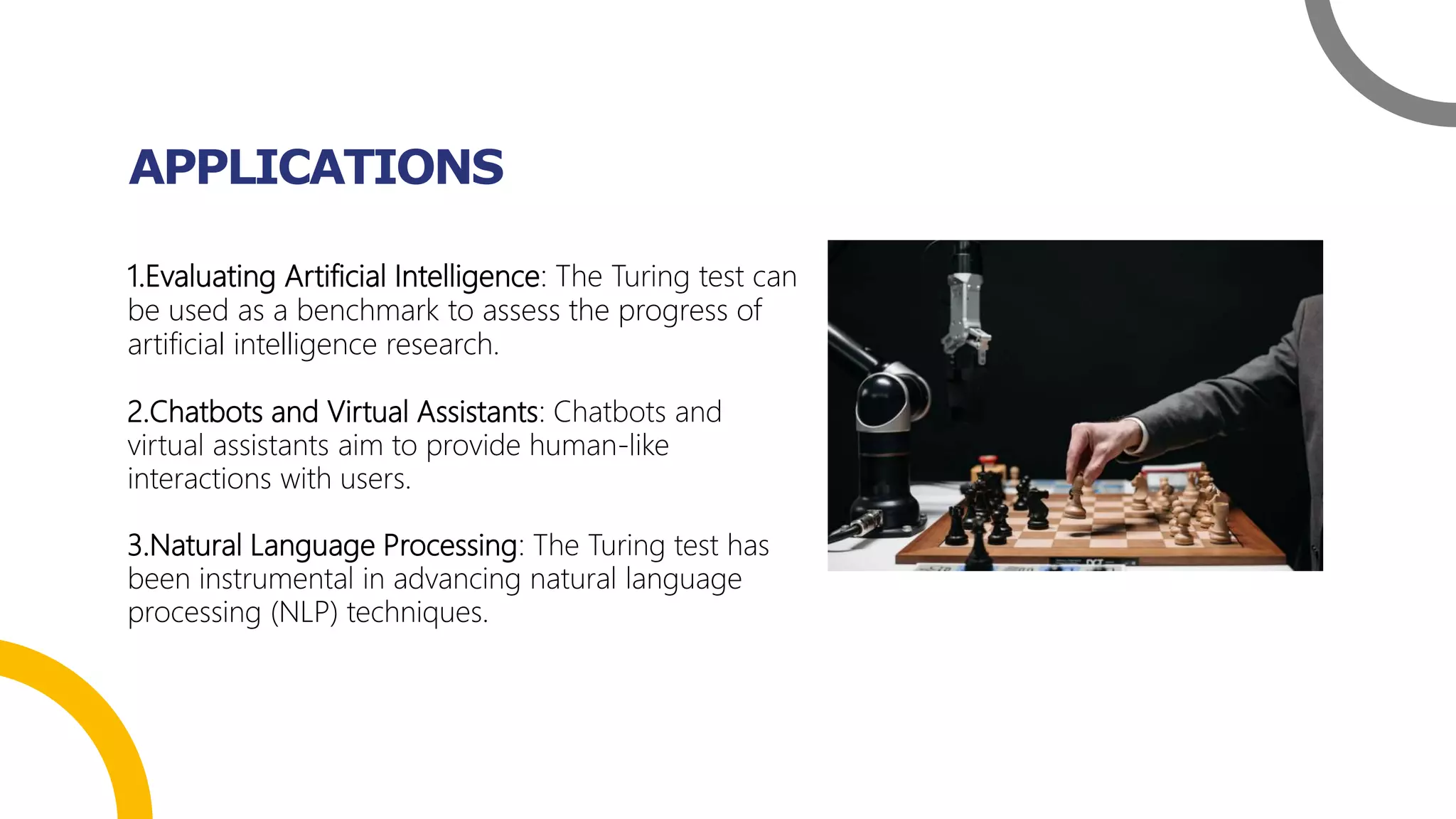 Turing Test In Artificial Intelligence | PPTX