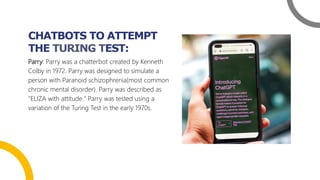 Turing Test In Artificial Intelligence | PPTX