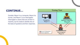 Turing Test In Artificial Intelligence | PPTX
