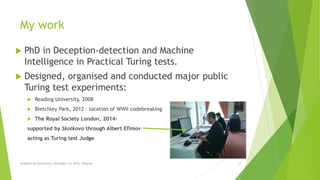Turing Test: Why it is relevant today | PDF