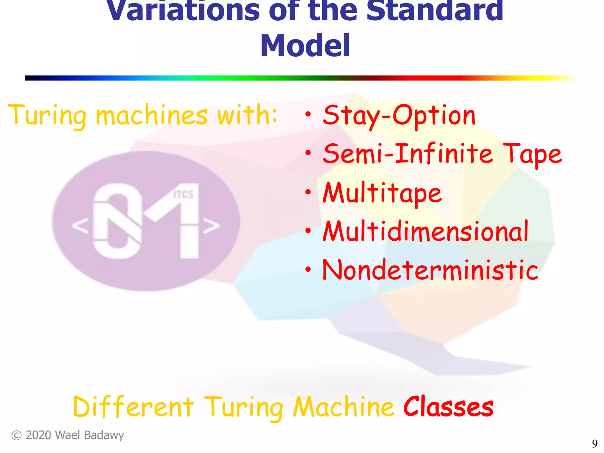Turing variations | PPT