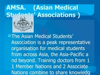 Thammasat medicine reserch and international relationship club | PPT