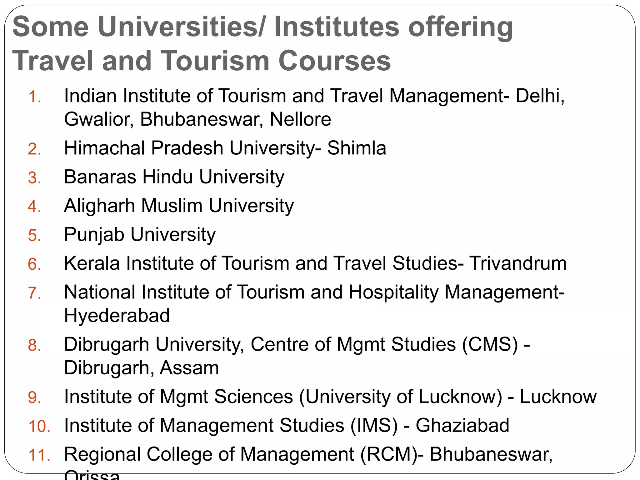 Tourism scope in India | PPTX