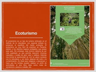 Turismo en panama powerpoint | PPTX