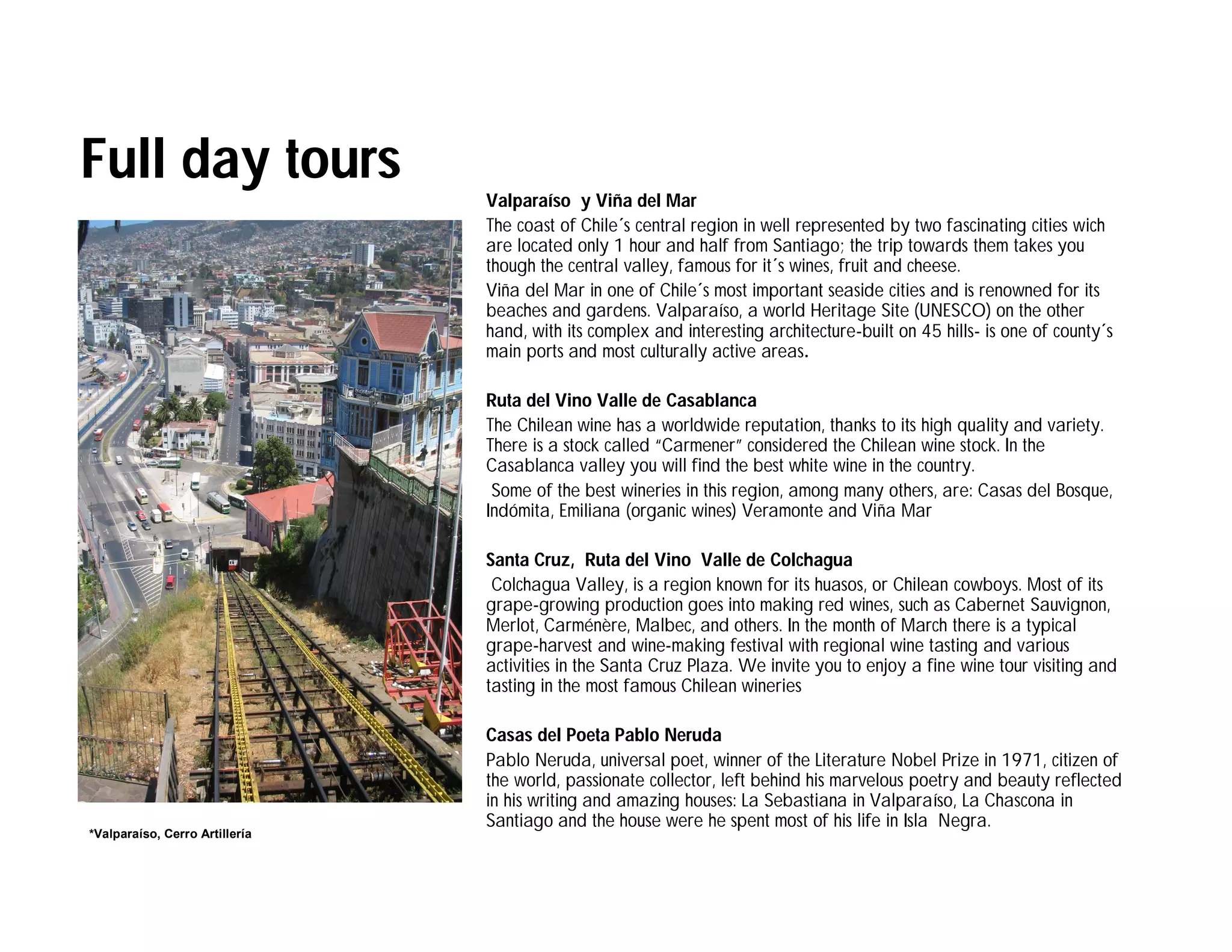 Tourism in Chile | PDF