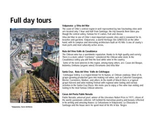 Tourism in Chile | PDF