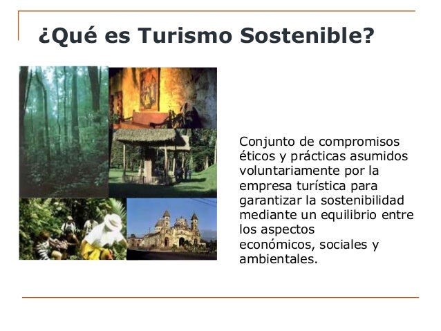 Turismo Sostenible