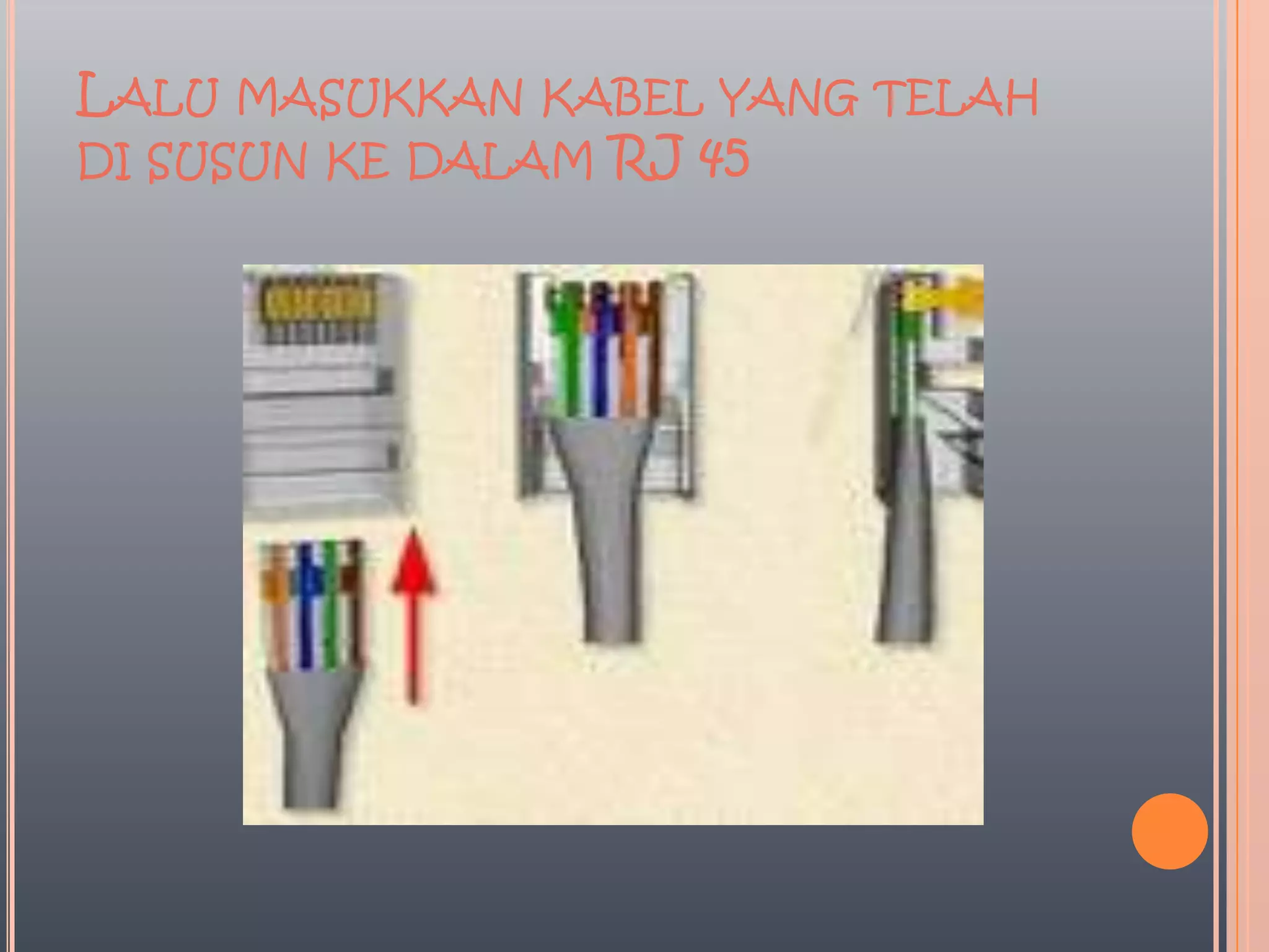 Turitorial kabel straight trought, cross sampai setting IP address | PPTX