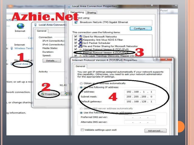 Turitorial kabel straight trought, cross sampai setting IP address | PPT