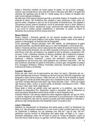 Turizmi, 10 arsyet per te vizituar shkodren | PDF