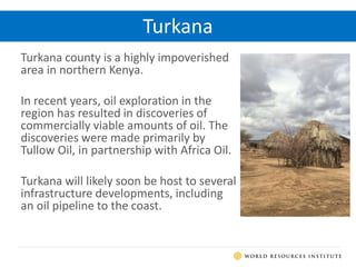 Infrastructure and Ecosystem Services in Turkana, Kenya | PPTX