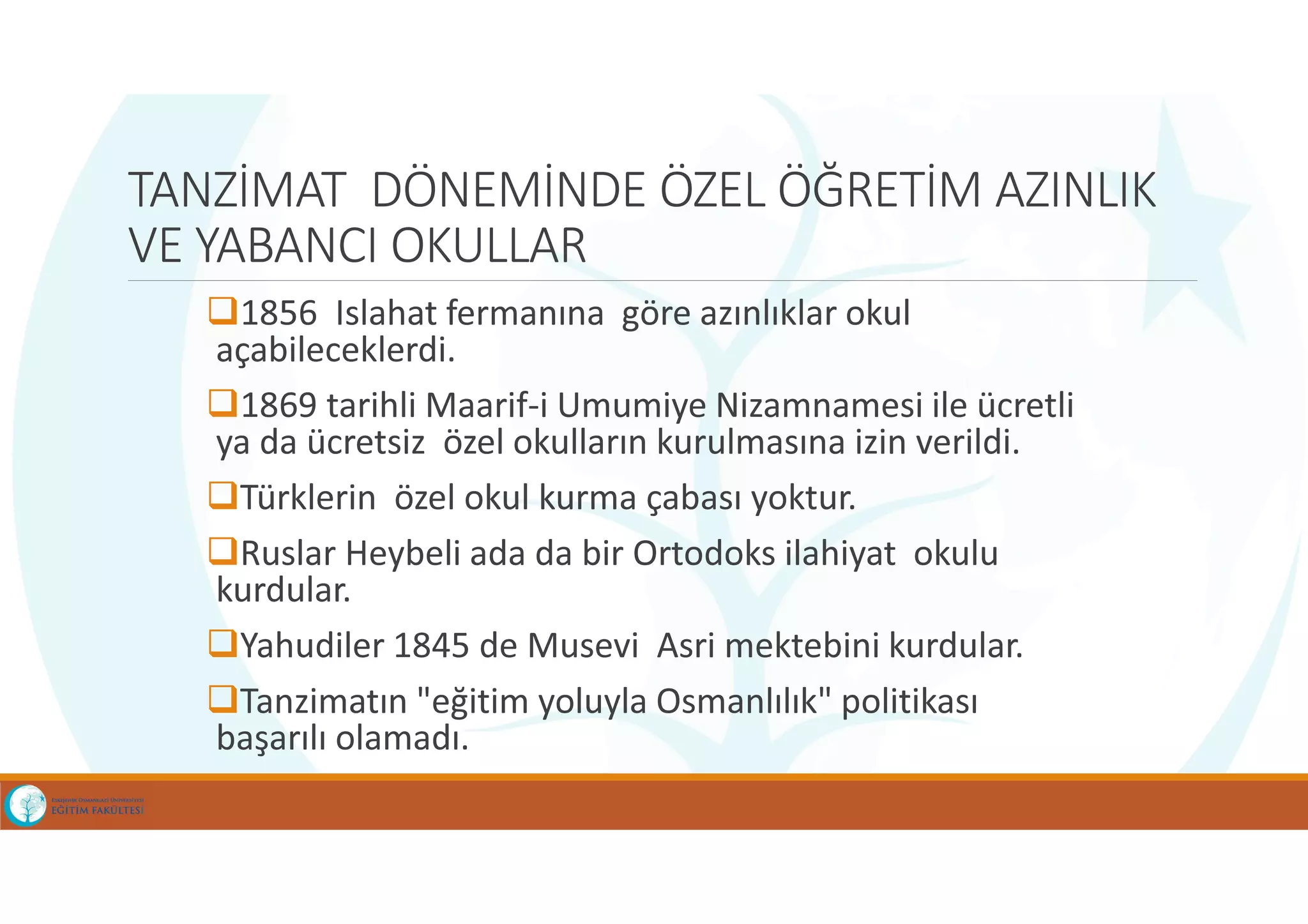 Türk Eğitim Tarihi - Osmanlı Dönemi Eğitimde İlk Yenileşme Hareketleri ...