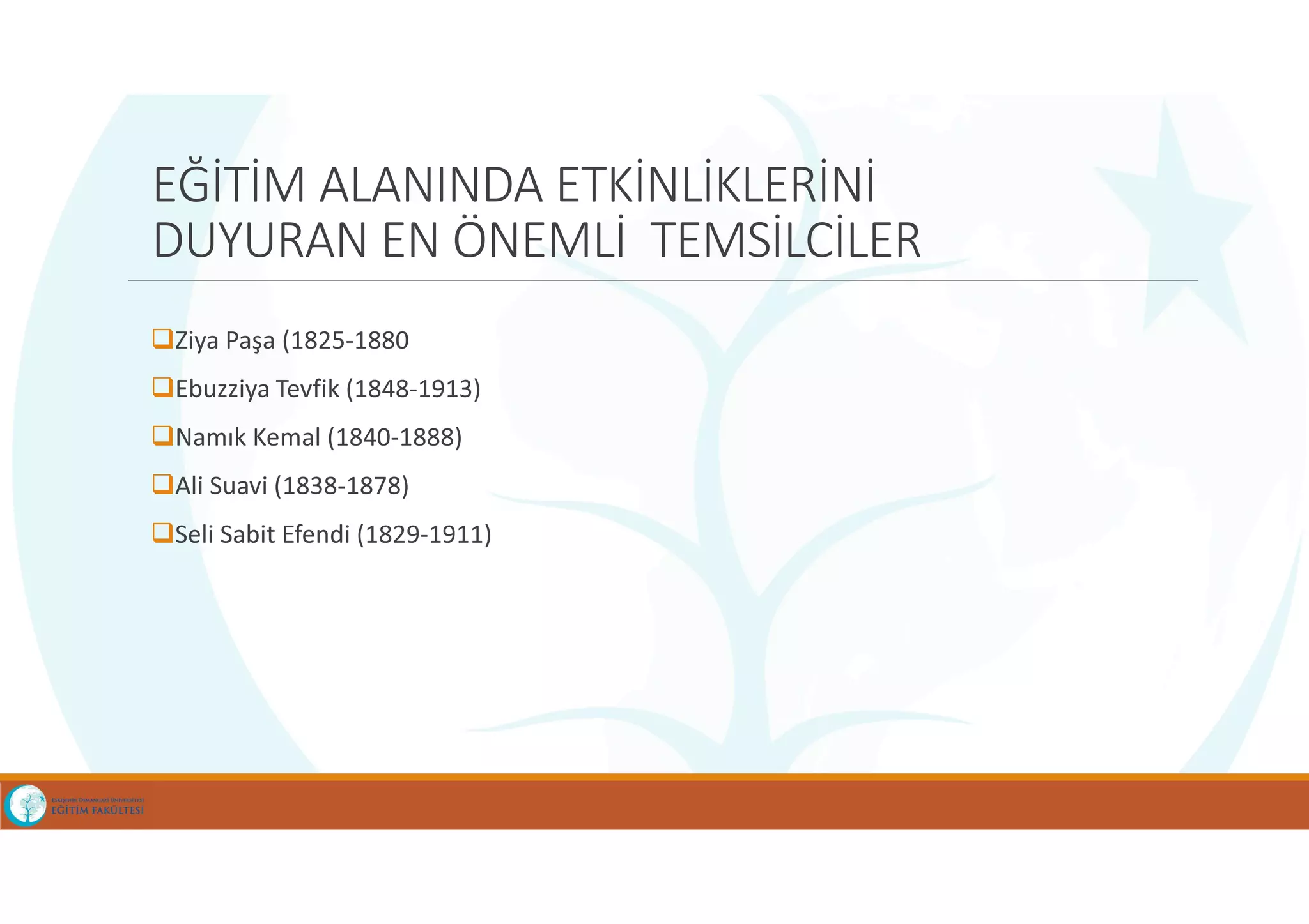 Türk Eğitim Tarihi - Osmanlı Dönemi Eğitimde İlk Yenileşme Hareketleri ...