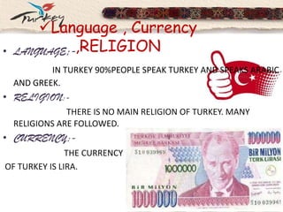introduction to turkey | PPTX