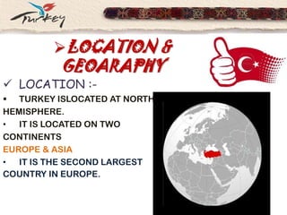introduction to turkey | PPTX