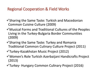 Turkey - “Intangible Culture Heritage in Turkey” | PDF