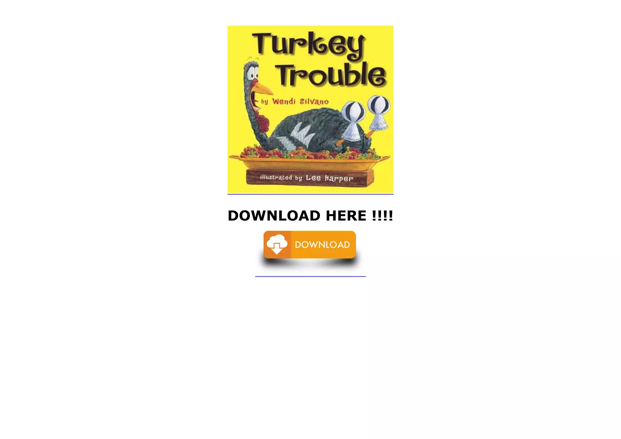 Turkey Trouble | PDF