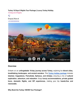 Turkey 10 Days 9 Nights Tour Package _ Luxury Turkey Holiday.pdf