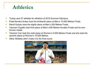 Turkey at the 2016 summer olympics | PPT