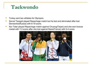 Turkey at the 2016 summer olympics | PPT