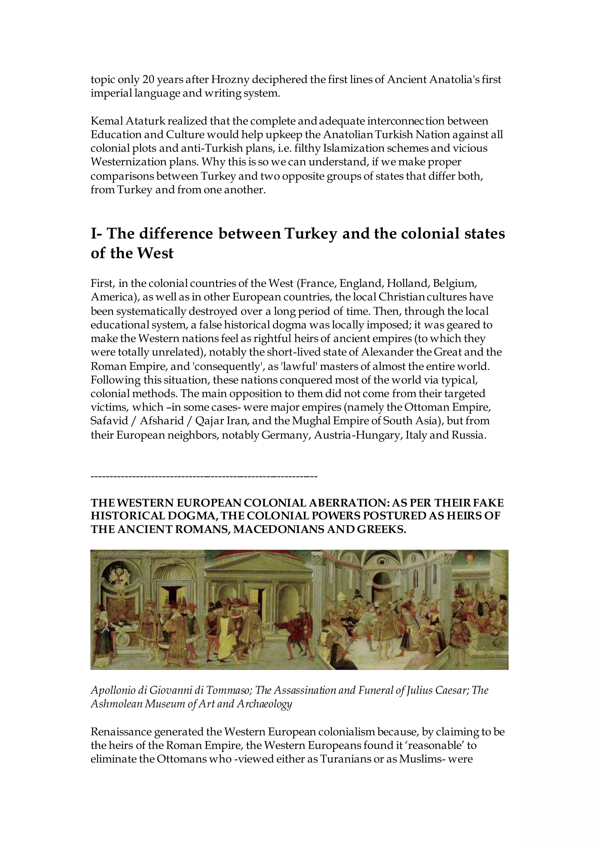 Turkey, China and the Diverse Forms of Colonial Forgery of History ...