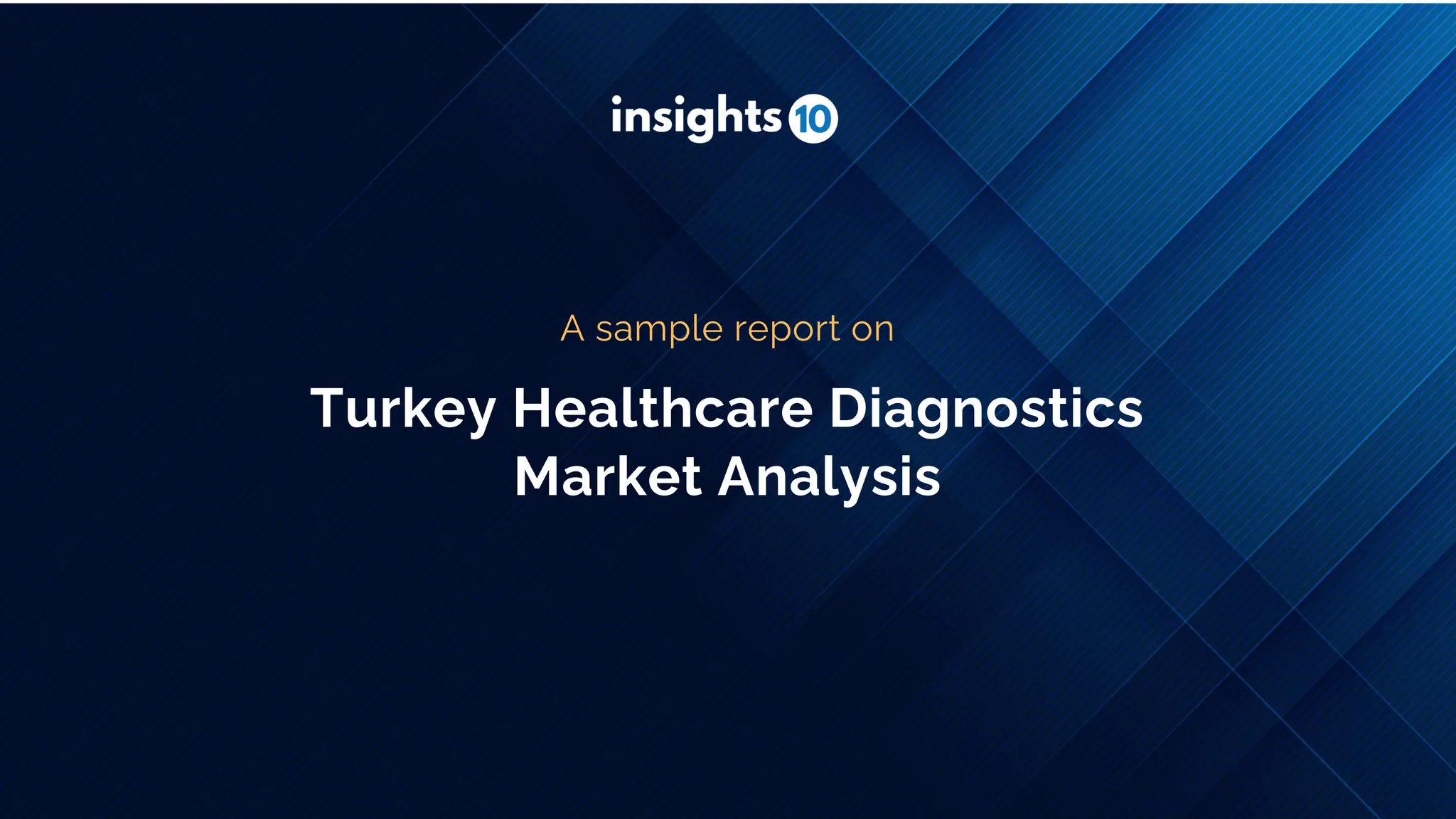 Turkey Healthcare Diagnostics Market Analysis Sample Report | PDF