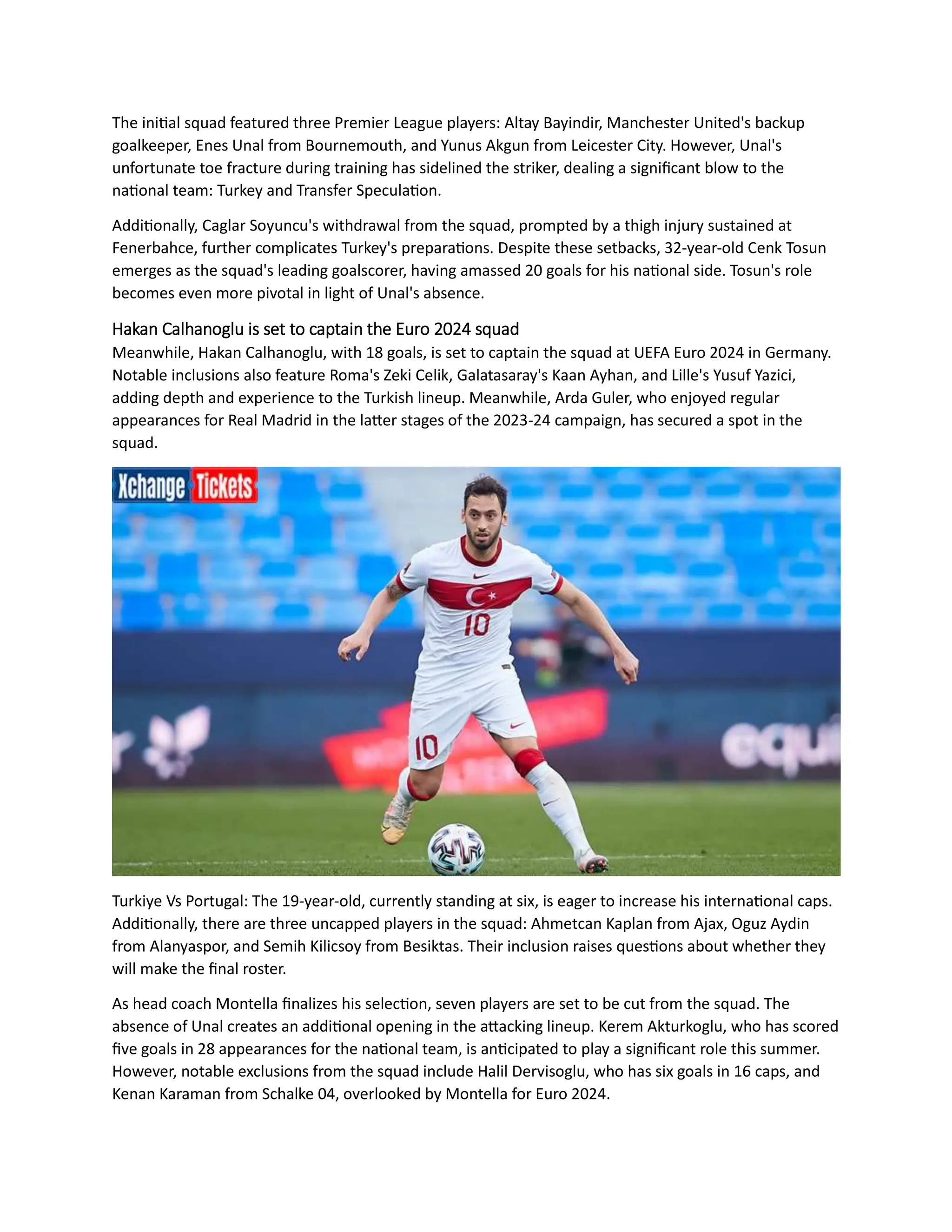 Turkey Hit by Double Injury Blow before of Euro 2024.docx