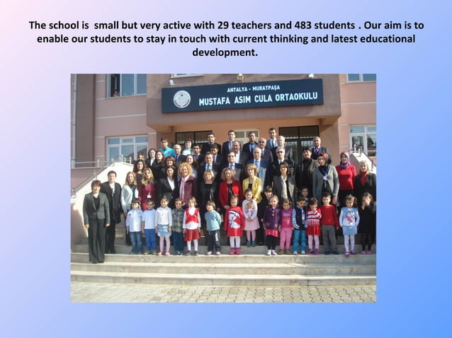 Turkey Mustafa Asim Cula secondary school presentation - ECLIPSE ...