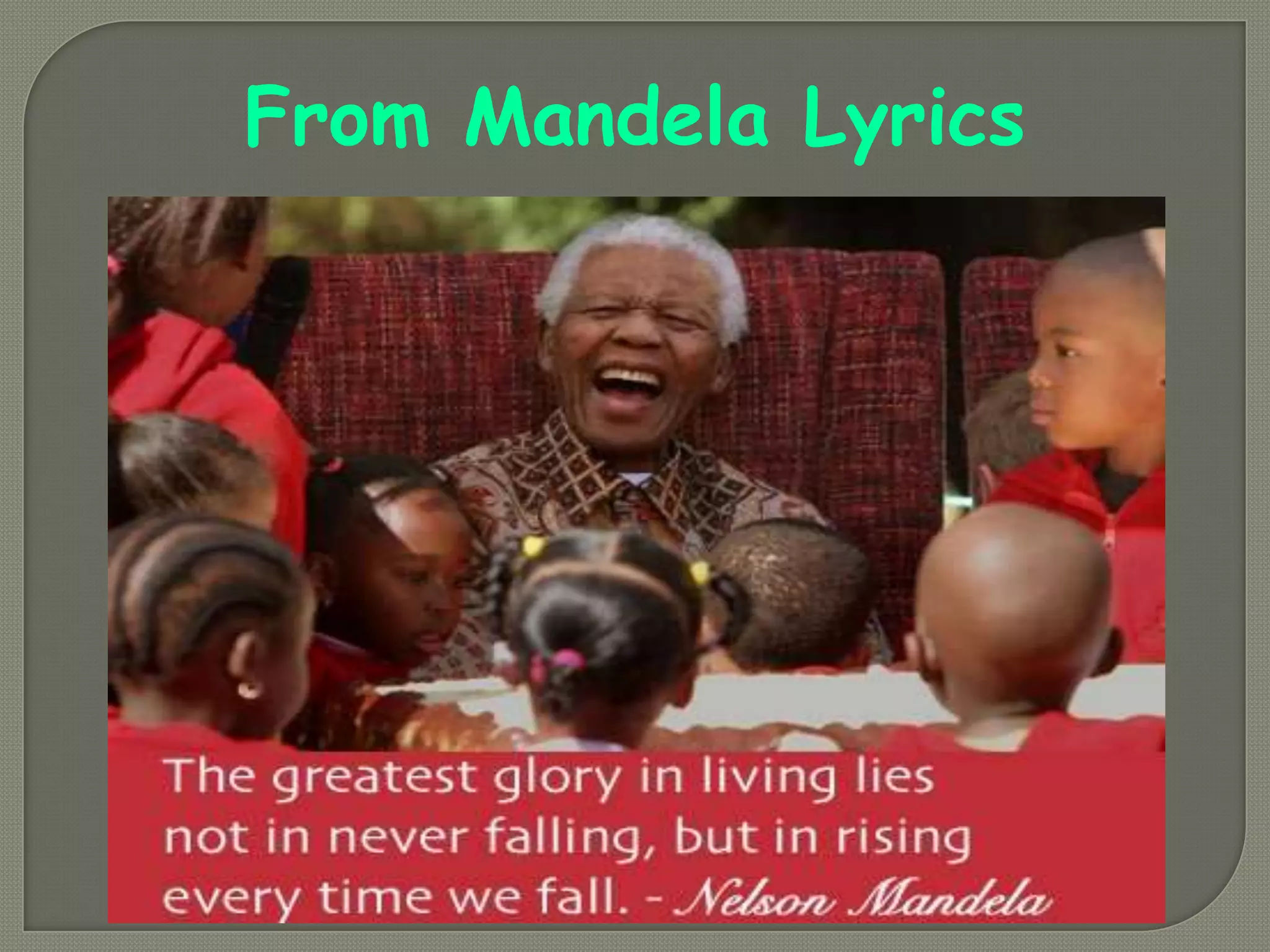 Turkey nelson mandela prepared by bengisu özdemir | PPTX | Birthday ...