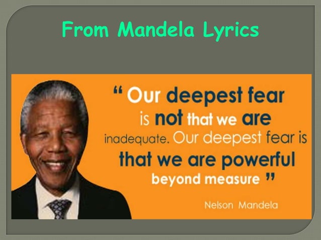 Turkey nelson mandela prepared by bengisu özdemir | PPTX | Birthday ...