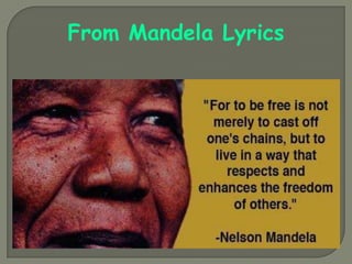 Turkey nelson mandela prepared by bengisu özdemir | PPTX | Birthday ...