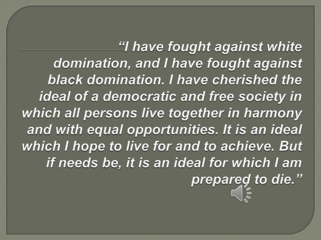 Turkey nelson mandela prepared by bengisu özdemir | PPTX | Birthday ...