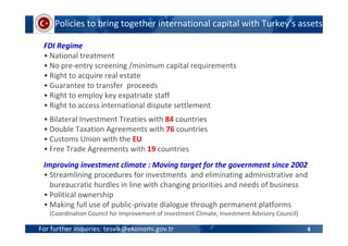 Turkey new inv_incentives_18072012 | PDF | Government Support and ...