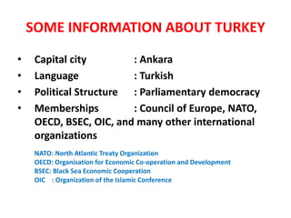Turkey presantation | PPT