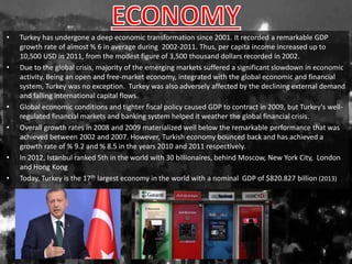 TURKEY - Country Profile | PPTX