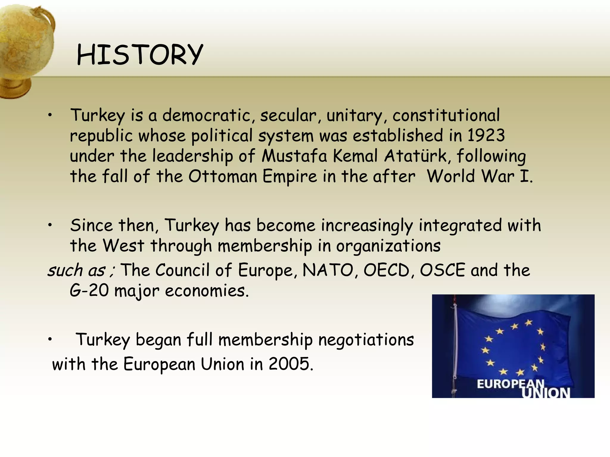 Turkey presentation | PPT