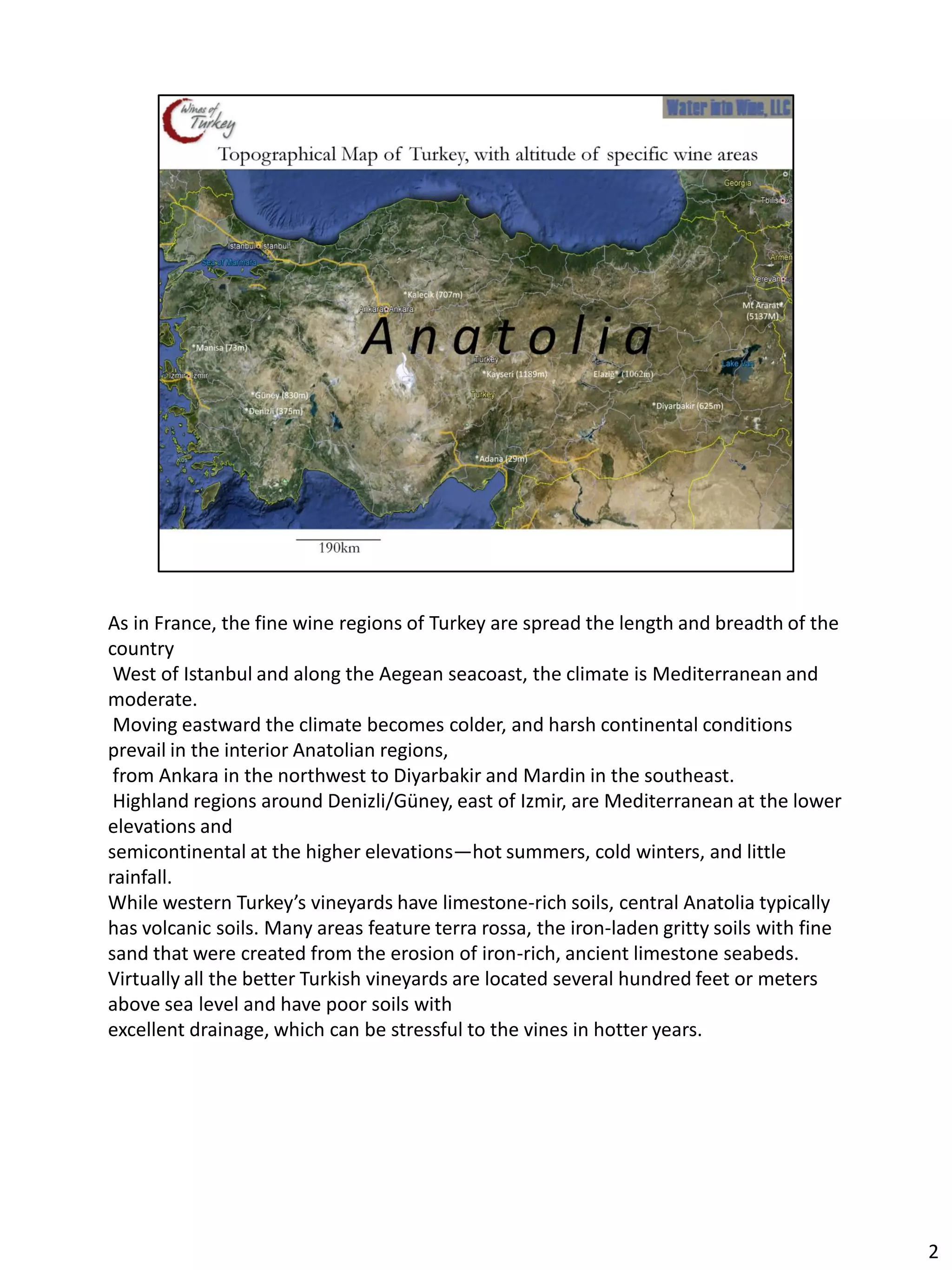 Turkey's indigenous wine varieties 1025notes | PDF