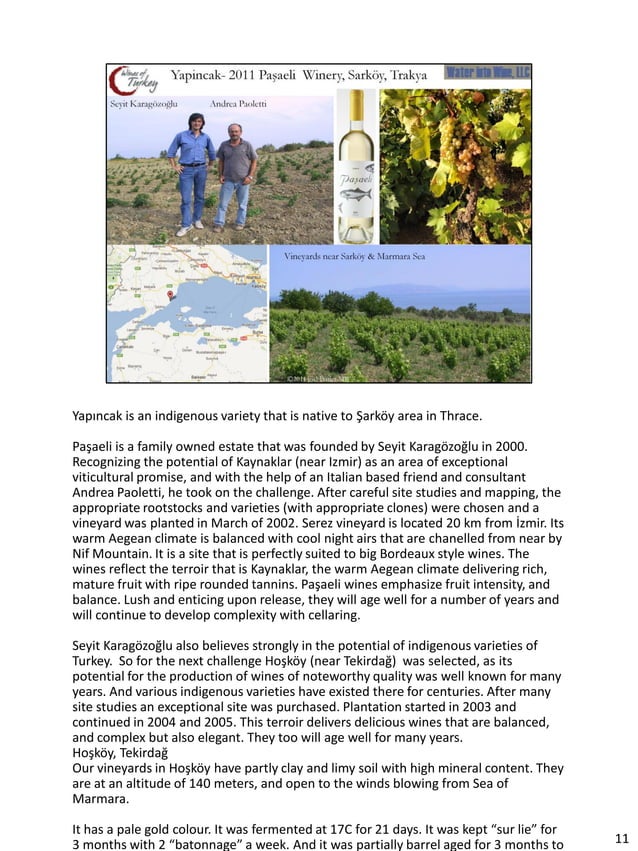 Turkey's indigenous wine varieties 1025notes | PDF