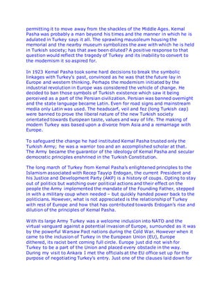 Turkey's real story | DOCX