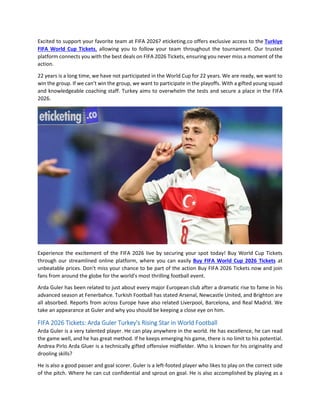 Turkey's Road to World Cup Battling in Group E.pdf