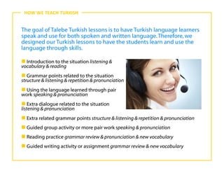 Turkish Courses Online via Skype - beginner | PPT