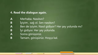 Turkish Dialogues 1 (A1) | PPTX