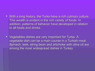 Turkish food | PPT