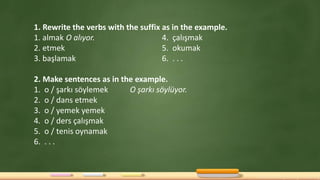 Turkish Grammar Books 1 | PPTX