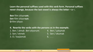 Turkish Grammar Books 1 | PPTX