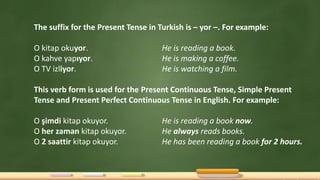 Turkish Grammar Books 1 | PPTX
