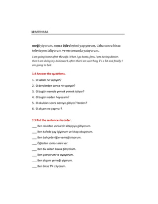 Turkish Language Books - Turkish Diaries 1 | PDF