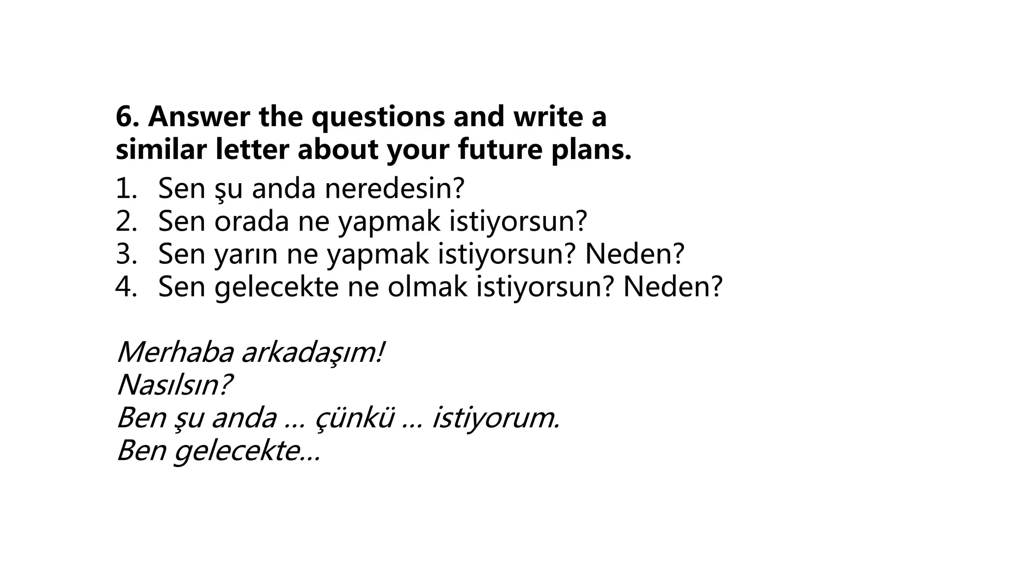 Turkish Language Books - Turkish Penfriends 1 | PPTX