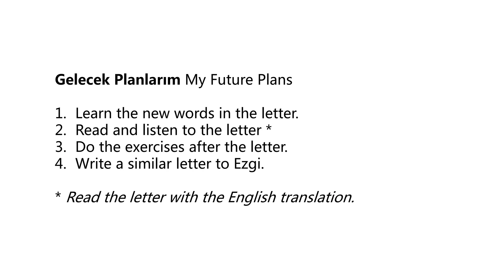 Turkish Language Books - Turkish Penfriends 1 | PPTX